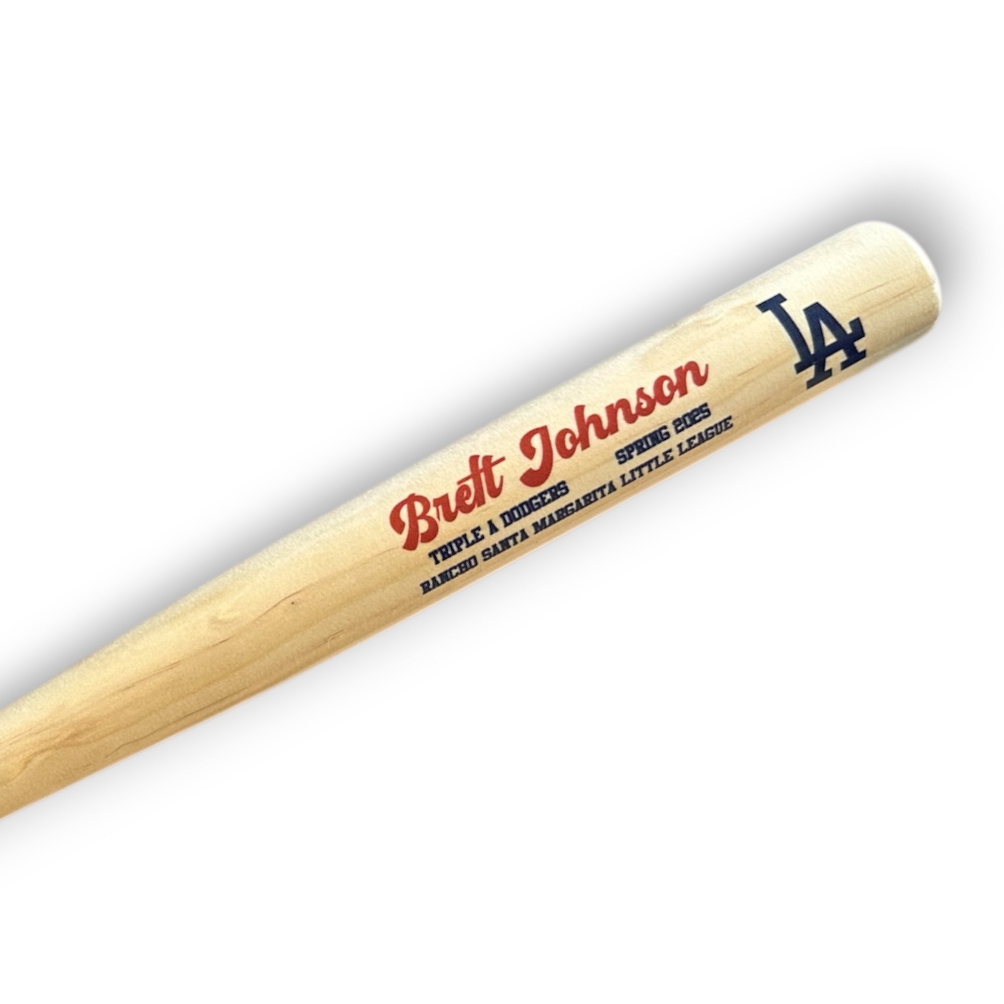 18" Custom Mini Baseball Bat – Full Color Engraving – MVP Engraving